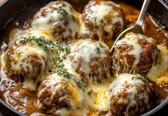 Cheesy French Onion Meatballs: The Ultimate Comfort Food Recipe