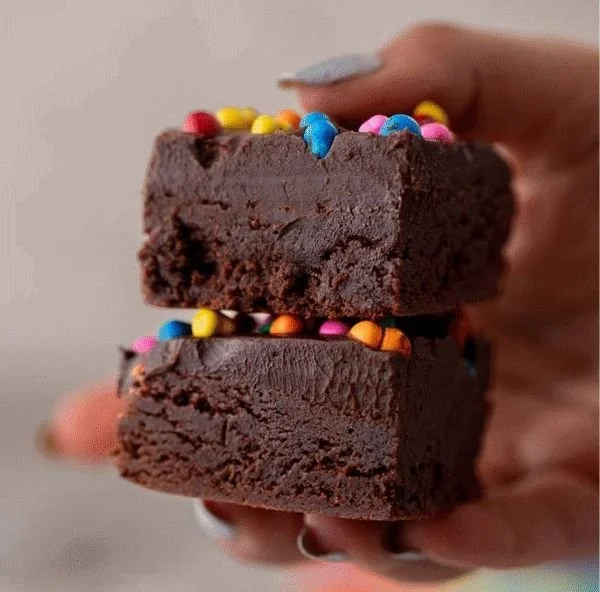 Easy small batch cosmic brownies recipe
