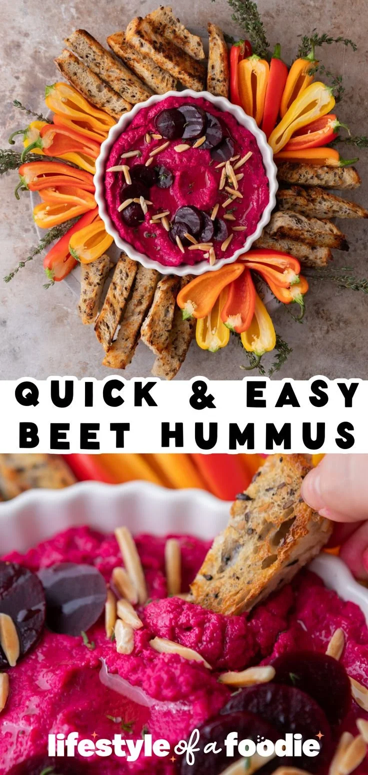 Fresh Beet Hummus
