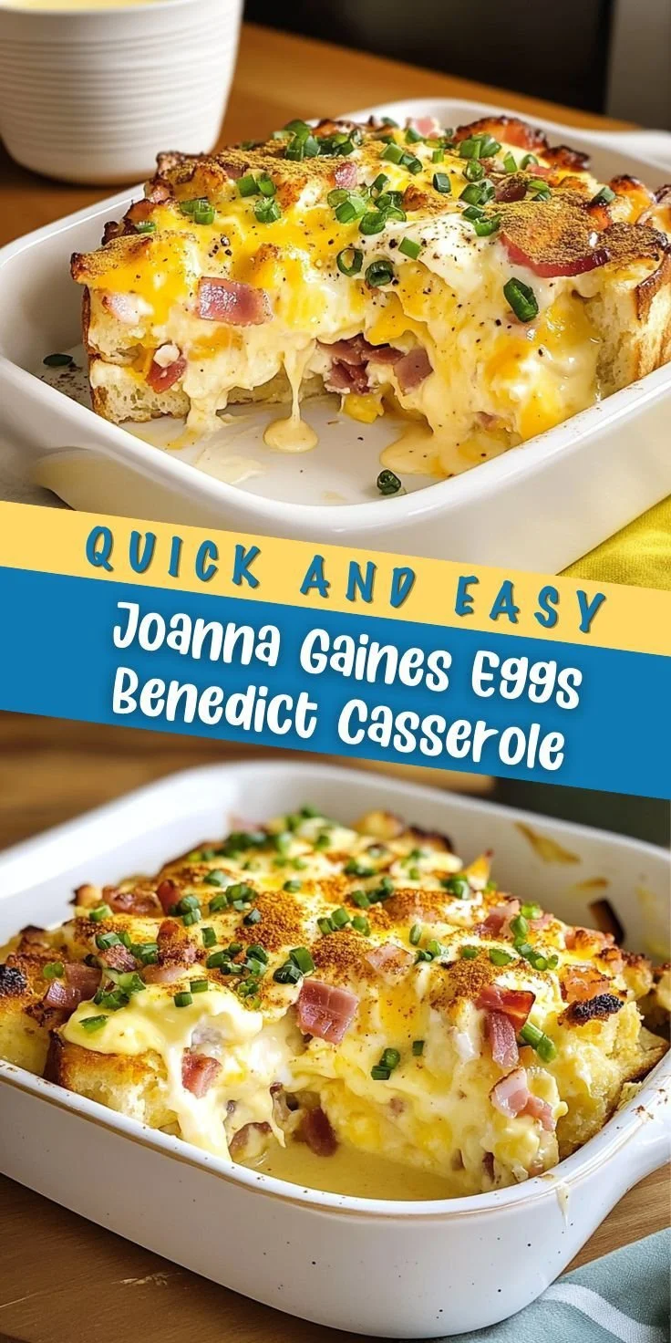 Joanna Gaines Eggs Benedict Casserole