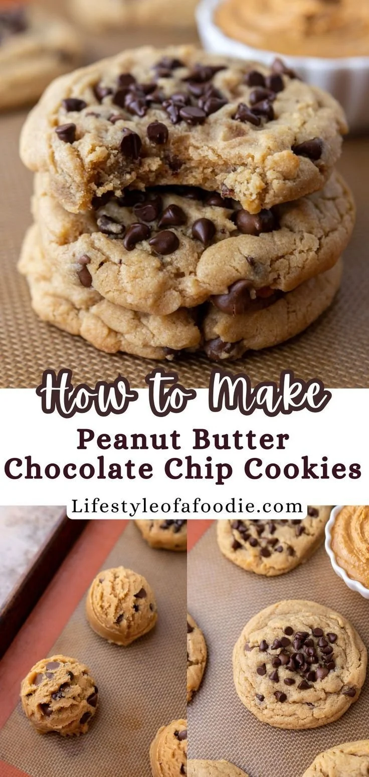 Peanut Butter Chocolate Chip Cookies