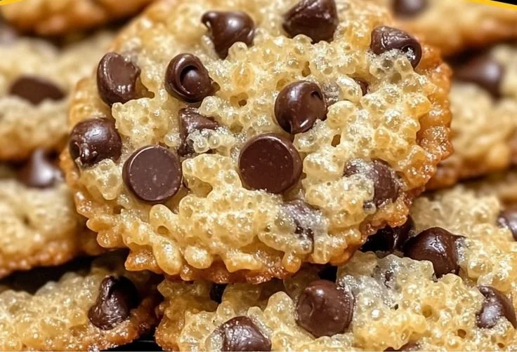 Rice Krispie Chocolate Cookies