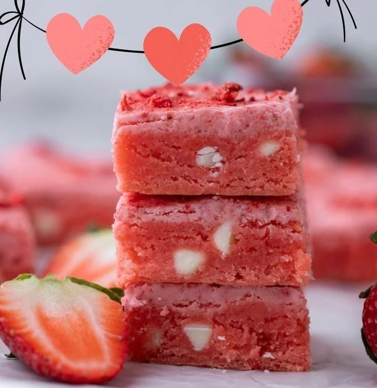 Strawberry Brownies