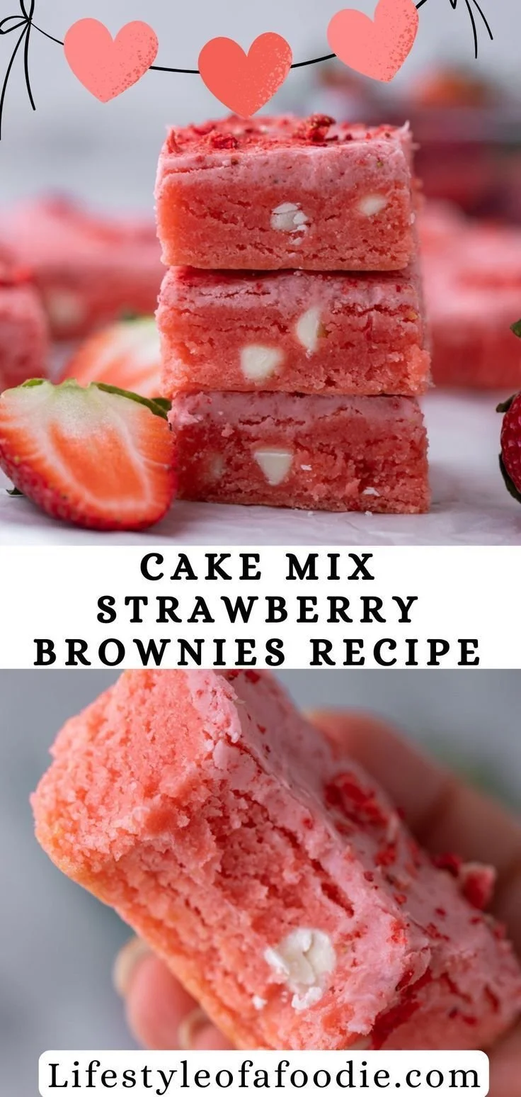 Strawberry Brownies