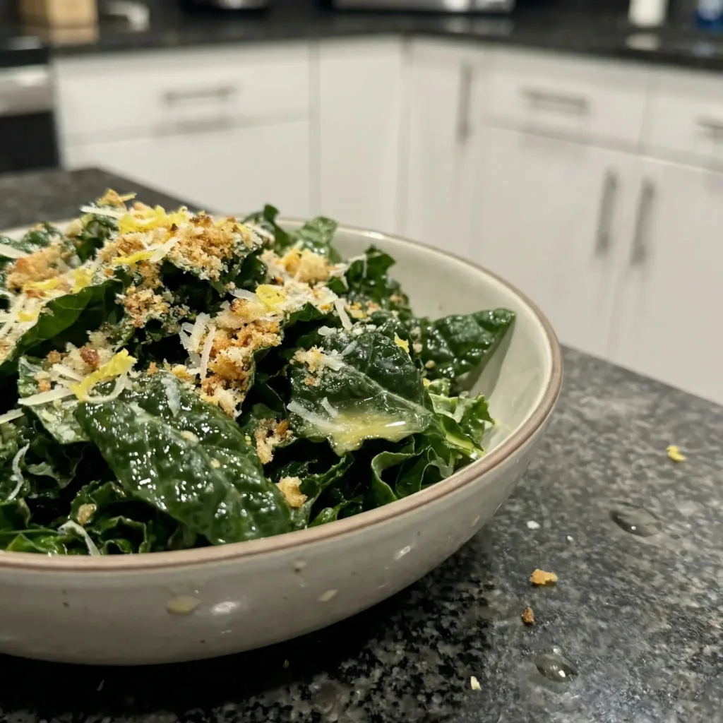Lemon Parm Kale Salad