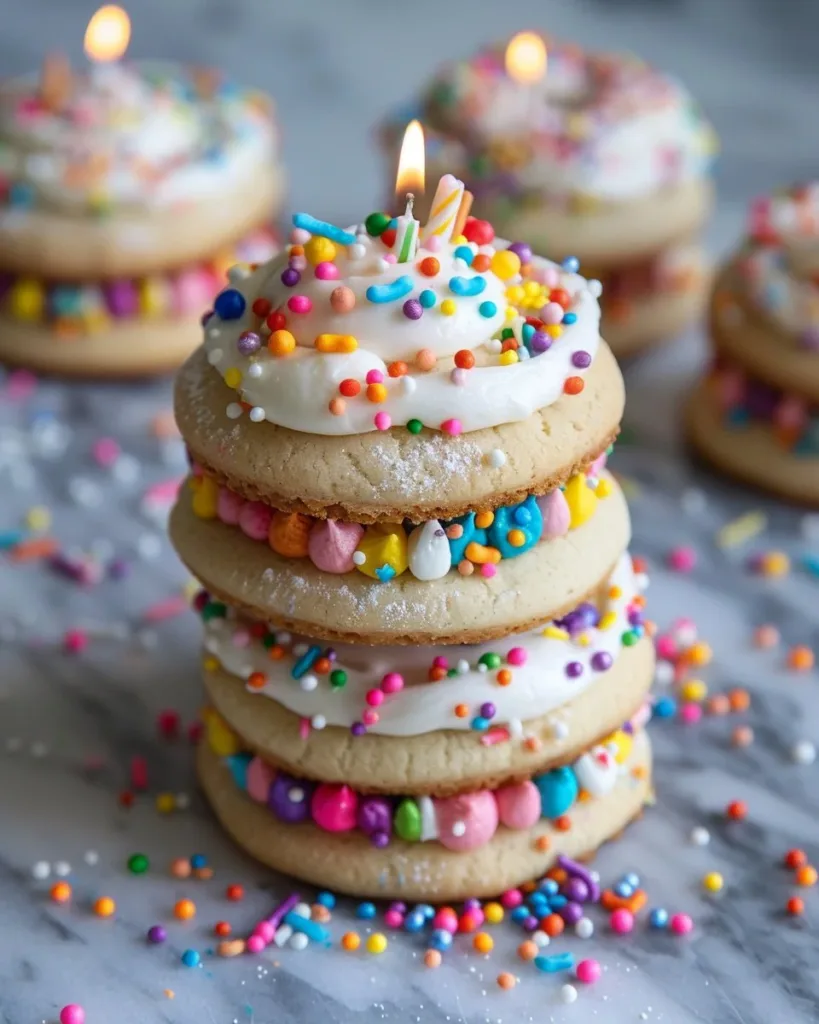 Birthday Cake Cookies
