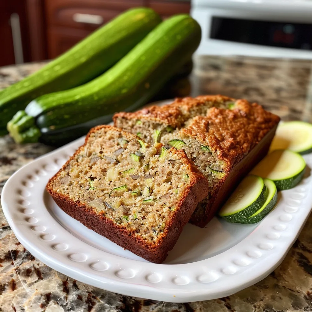 Moist Garden Zucchini Bread Recipe Easy Light Tender Snack